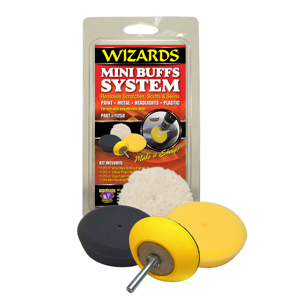 Rotary Buffing Pads — Wizards Products